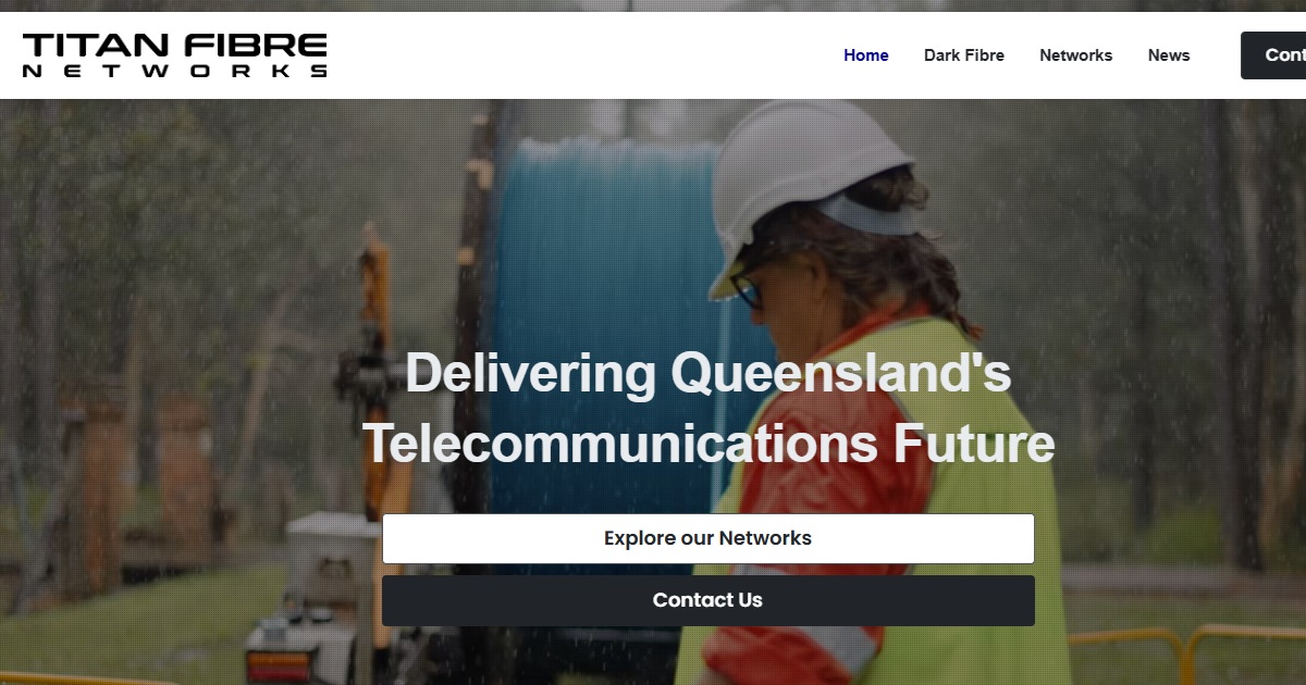 Titan Fibre Networks // Services - Dark Fibre